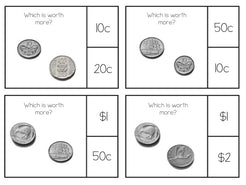 New Zealand Money Level 1 - which is worth more? – montessorikiwi