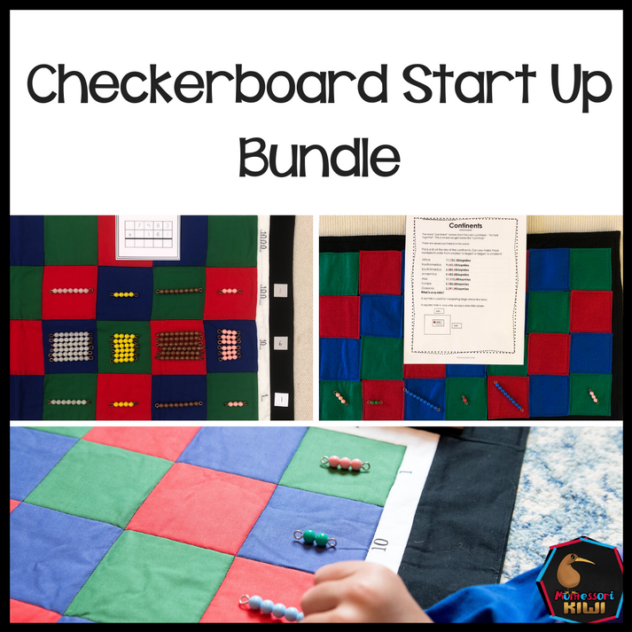 Montessori Checkerboard Equations and Questions Bundle – montessorikiwi