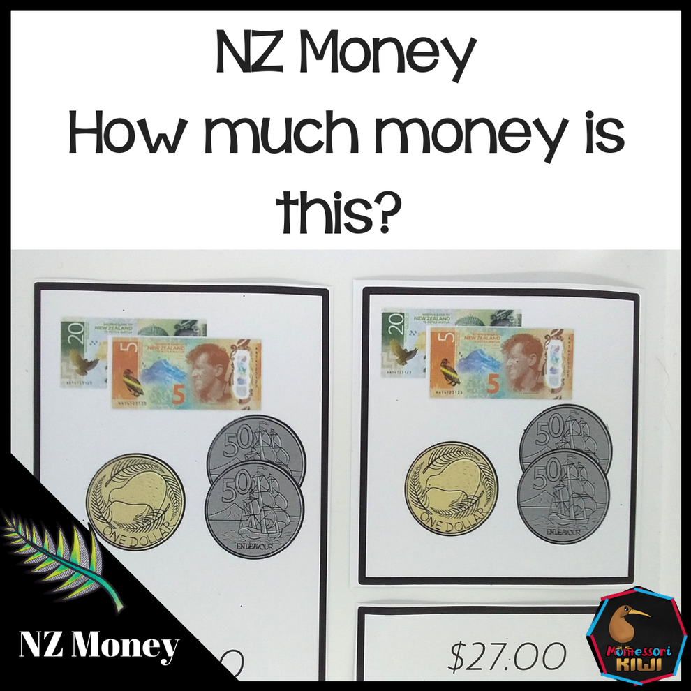 New Zealand Money Level 3: How much money is this – montessorikiwi