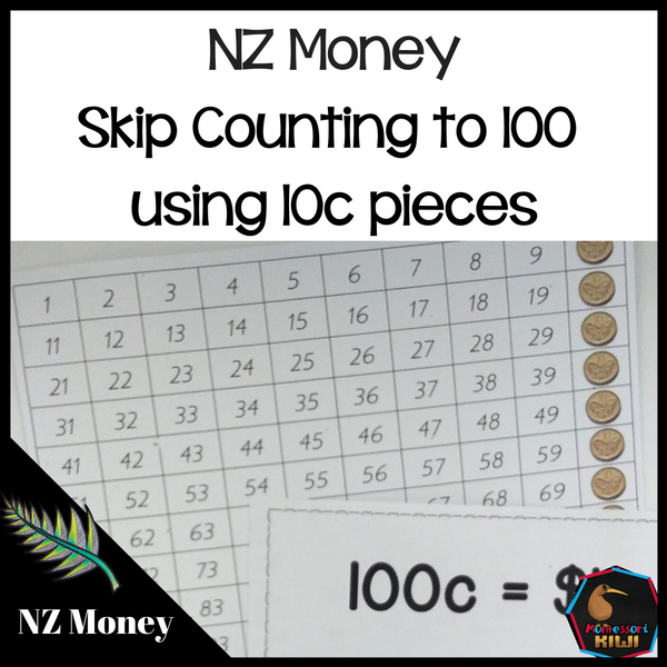 New Zealand Money Level 1: Skip counting to $1 – montessorikiwi