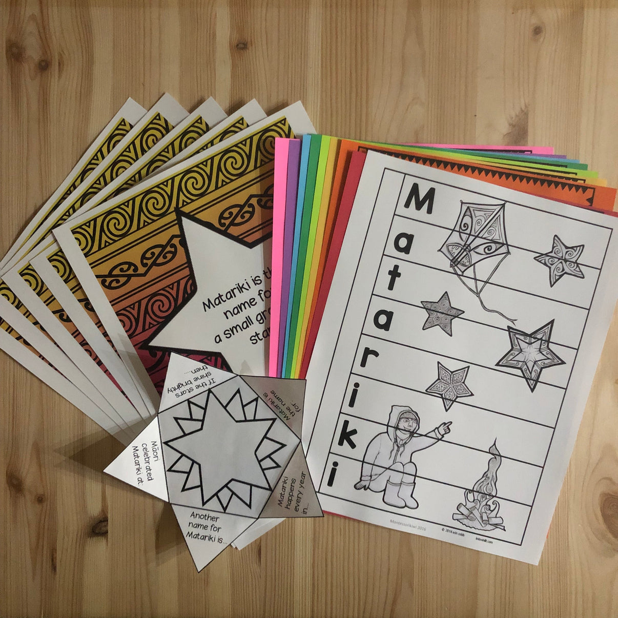 Matariki Scavenger Hunt - Junior and Senior Primary – montessorikiwi