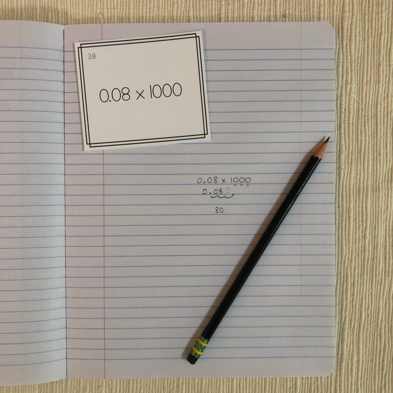 Multiplying decimals by 10, 100 and 1000 – montessorikiwi