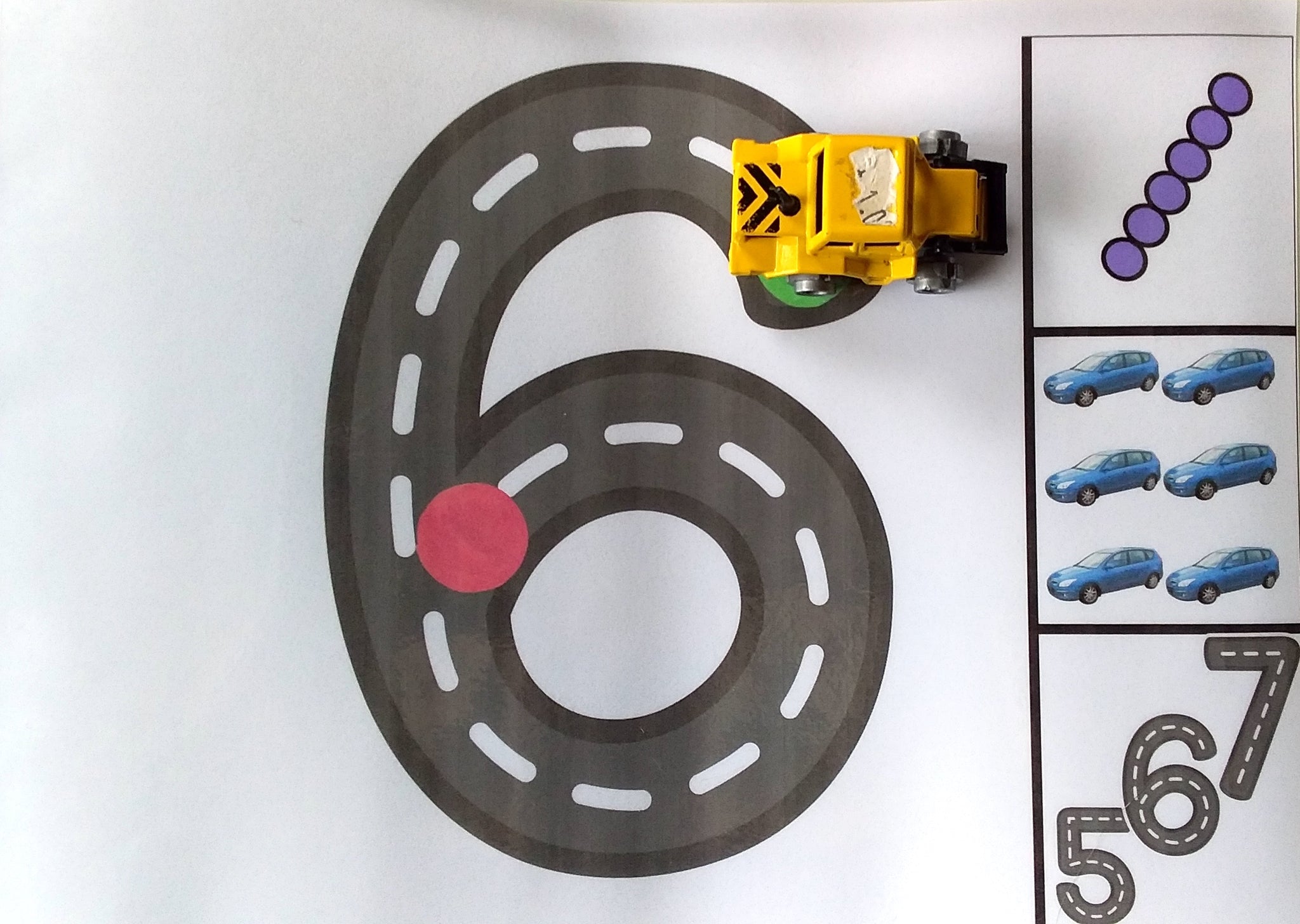 1-10 Counting Mats – montessorikiwi